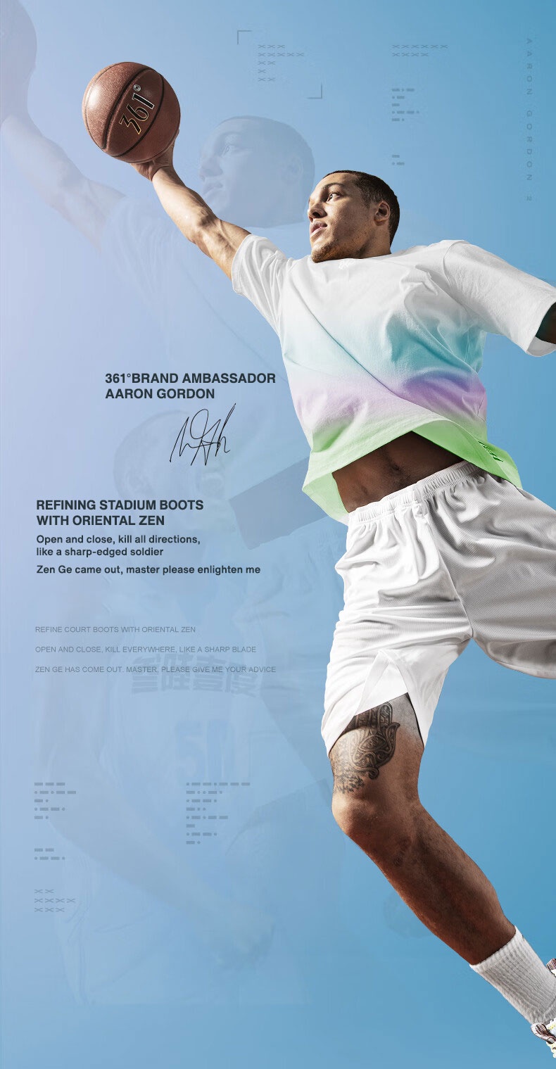 รองเท้าบาสเก็ตบอล Zen 3 Mod 361 องศา ดูดซับแรงกระแทก ระบายอากาศได้ดี ...