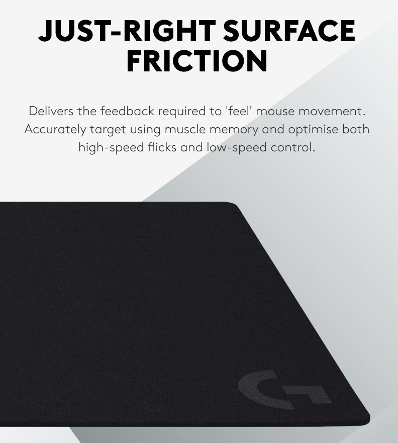Logitech G840 XL Cloth Gaming Mouse Pad เมาส์แพดเกมมิ่งแบบผ้าขนาดใหญ่ ...
