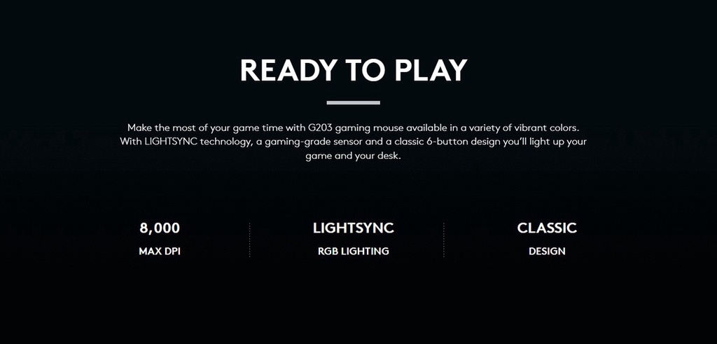 Logitech G203 LIGHTSYNC Wired Gaming Mouse + G213 Prodigy Gaming ...