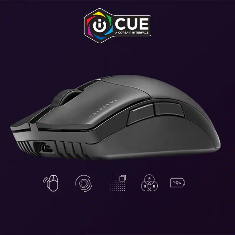 CORSAIR Mouse SABRE RGB PRO WIRELESS CHAMPION SERIES Ultra-Lightweight ...