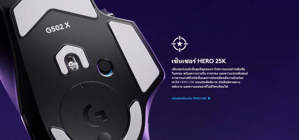 Logitech G502 X LIGHTSPEED WIRELESS GAMING MOUSE เมาส์เกมมิ่งไร้สาย ...