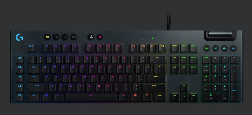 Logitech G813 LIGHTSYNC RGB MECHANICAL Gaming Keyboard (คีย์บอร์ดเกม ...