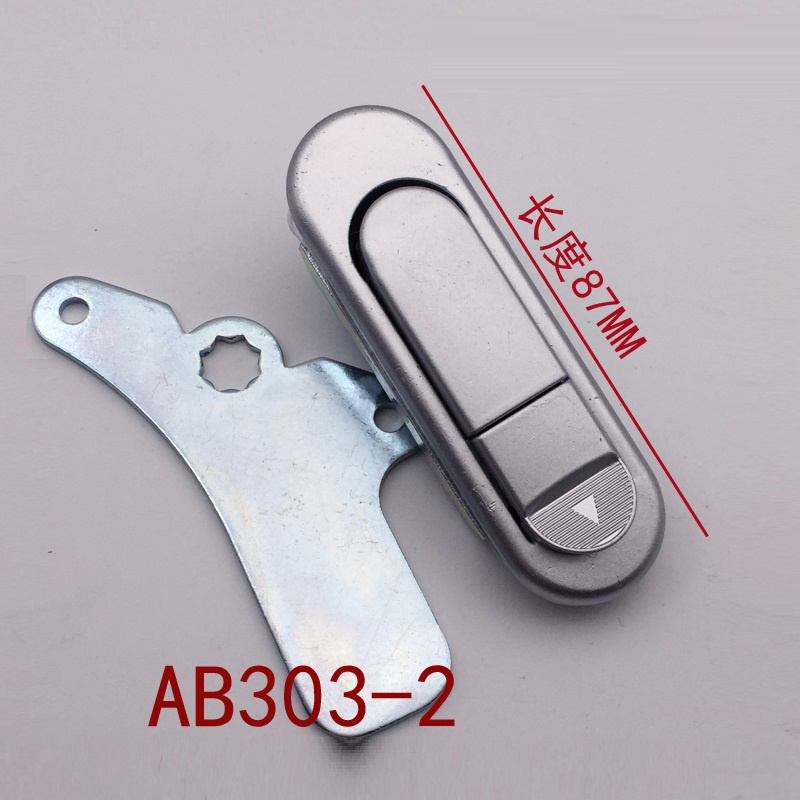 Bounce Type Handle Lock AB302 กล่องกระจายแชสซีล็อคประตูล็อคแบน AB303-1 ...