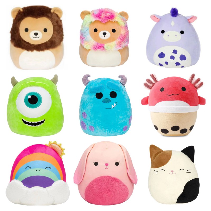 Cute 40cm Squishmallow Plush Toys Cute Animal Sullivan Wazowski Stuffed ...