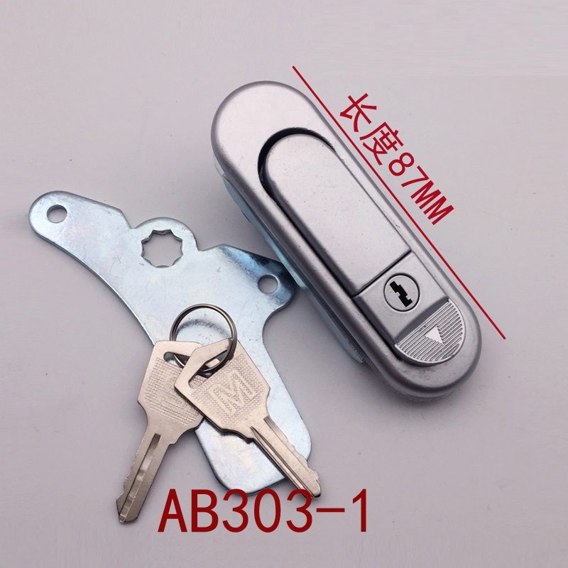 Bounce Type Handle Lock AB302 กล่องกระจายแชสซีล็อคประตูล็อคแบน AB303-1 ...