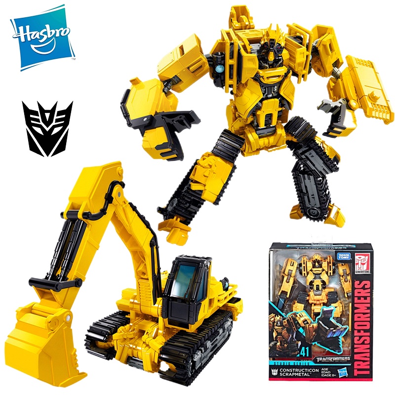 Hasbro Transformers Studio Series SS41 Constructicon Scrapmtal 12Cm ...