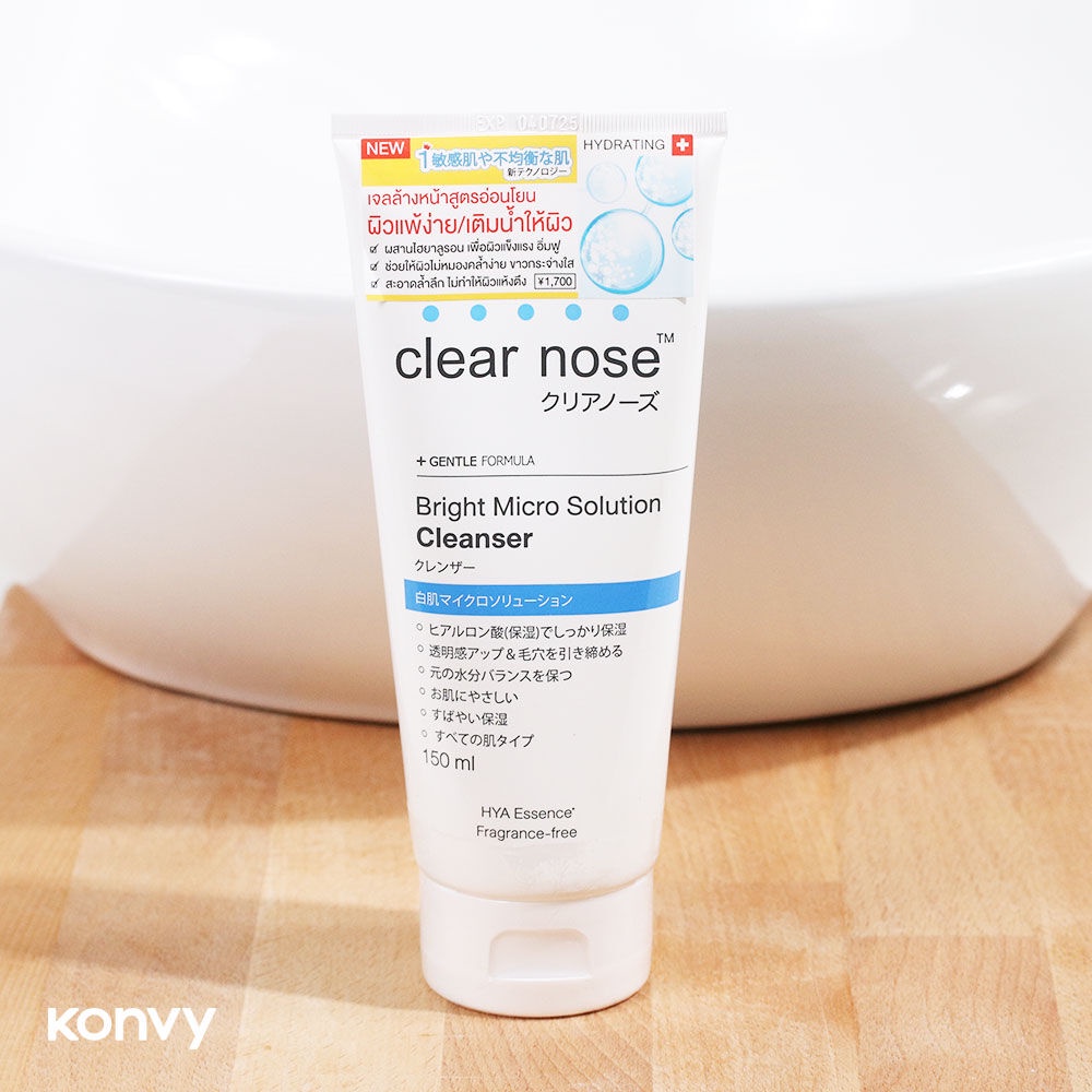 CLEAR NOSE Cleanser เคลียร์โนส โฟมล้างหน้า 150ml (Acne Care/Bright ...