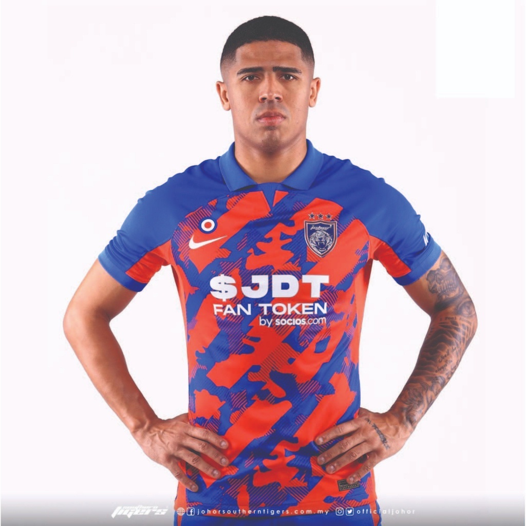 Johor DT FC 2023, Stadium Issue, Home Blue (พิมพ์ชื่อเต็ม) | Shopee ...