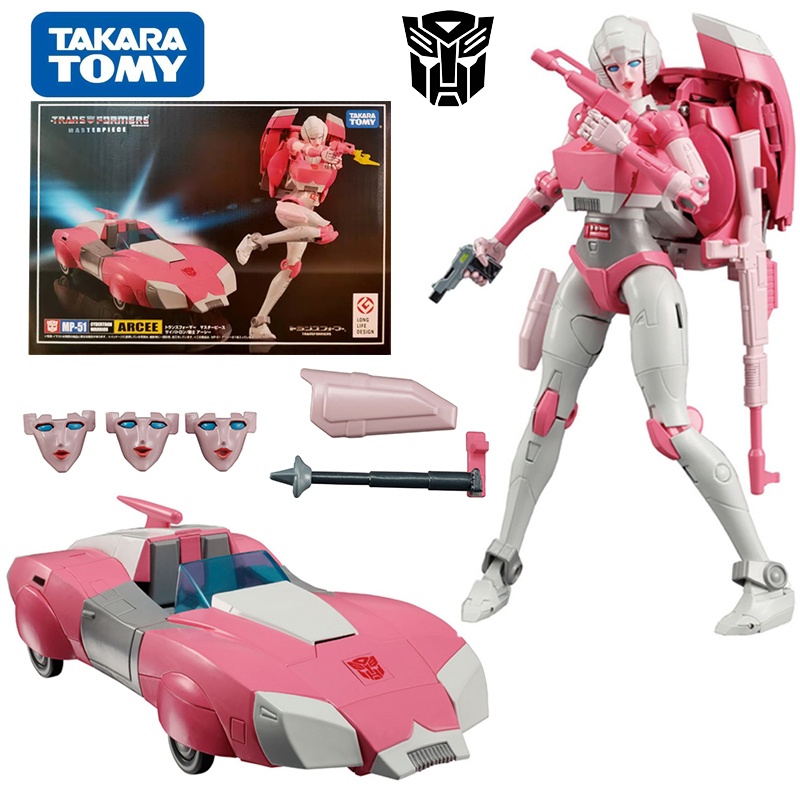 Takara Tomy Transformers Masterpiece MP-51 Arcee 15Cm Action Figure ...