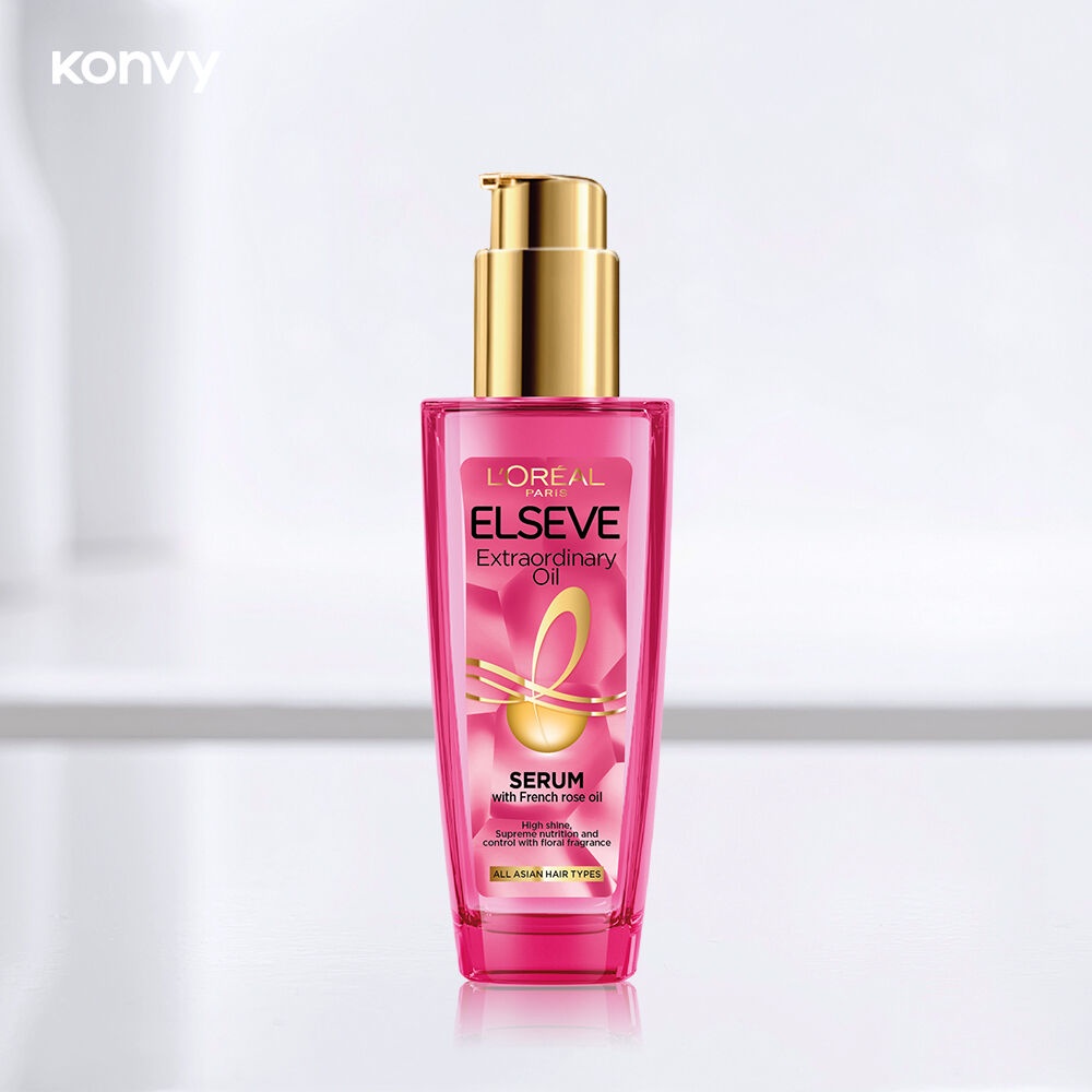 Loreal Paris Elseve Extraordinary Oil ลอรีอัลปารีสออยล์บำรุงผม100ml ...