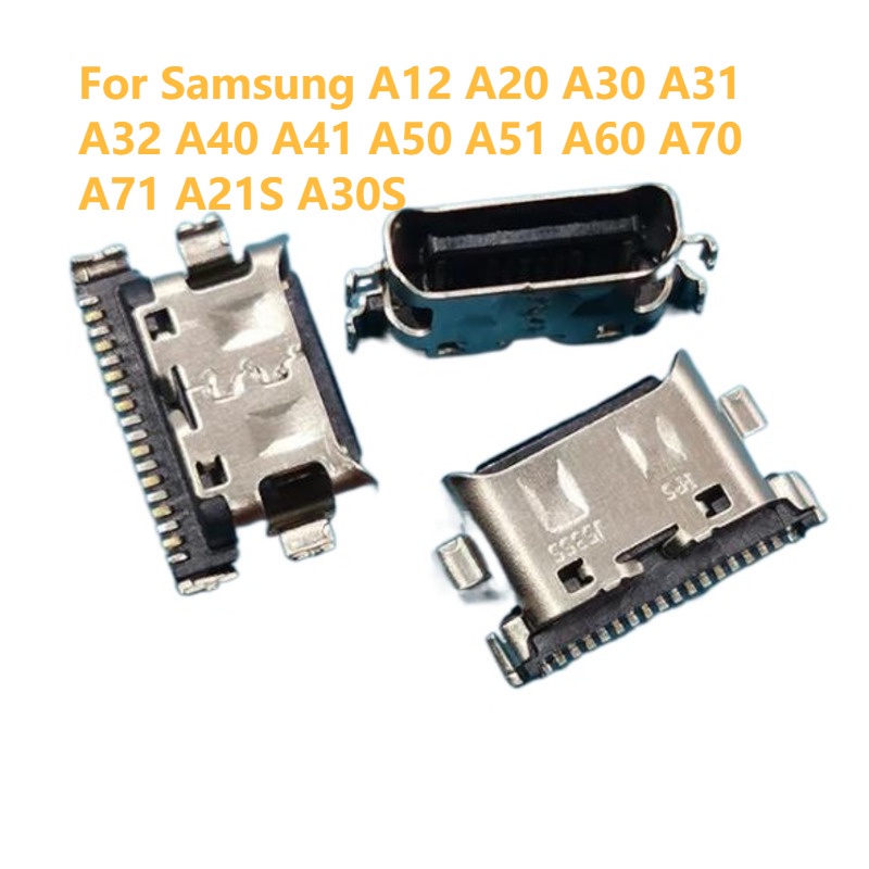 พอร์ตชาร์จ 18 Pin สําหรับ Samsung Galaxy A12 A20 A30 A31 A32 A40 A41 A50 A51 A60 A70 A71 A21S ...