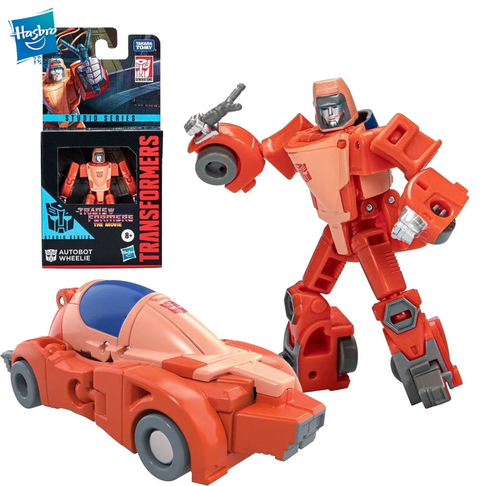 Hasbro Transformers Core ชุดภาพยนตร์คลาสสิก Fleet Autobot Wheelie 9ซม.ของเล่นเด็กของขวัญของเล่น ...