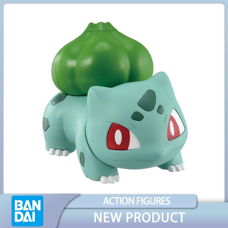 BANDAI Pokemon Bulbasaur Assembly รุ่น Action Anime Figures ของเล่นเด็ก ...