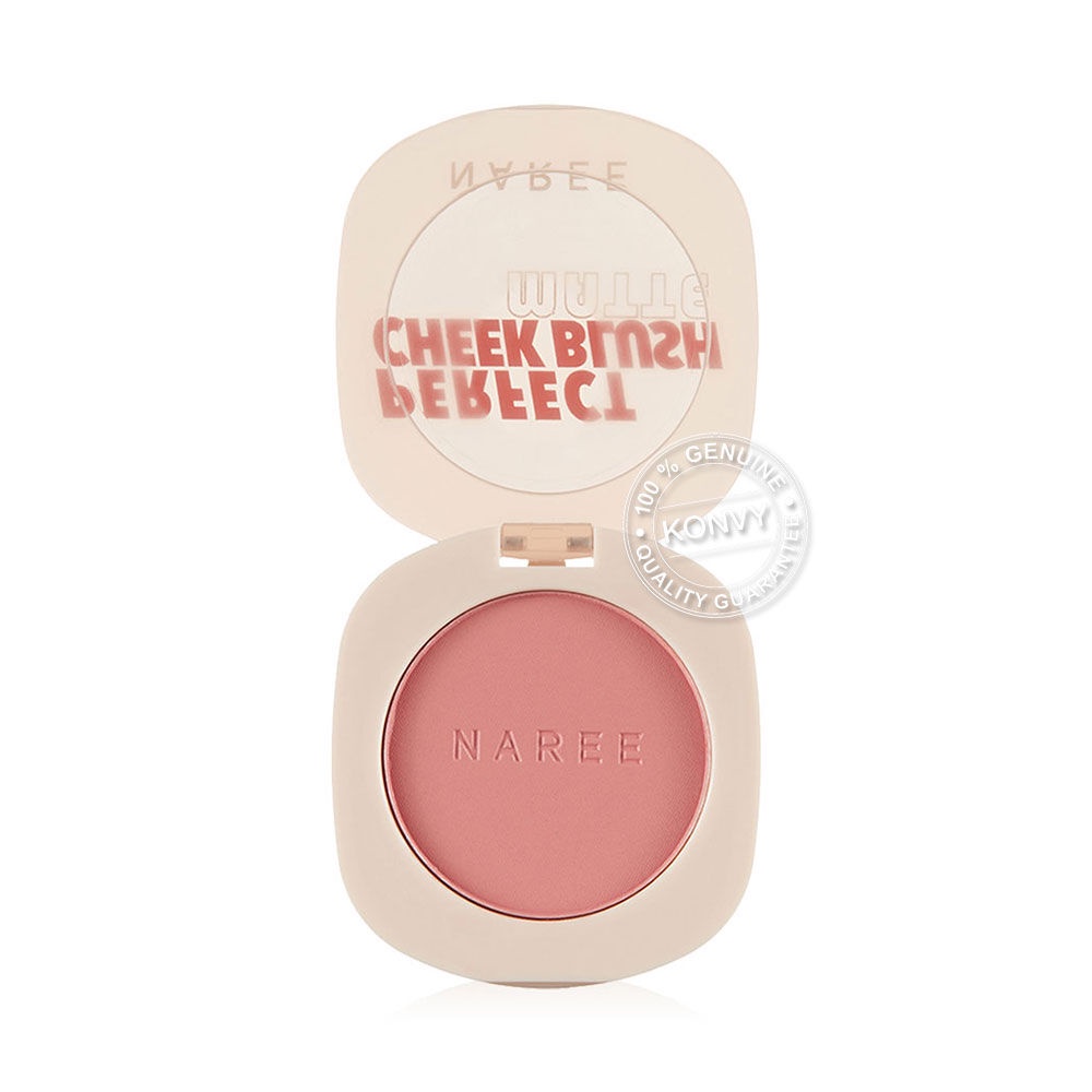 Naree Perfect Cheek Blush Matte 4g นารี บลัชออนสูตรแมท. | Shopee Thailand