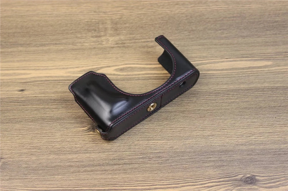 เคสกระเป๋าใส่กล้อง หนัง PU แบบครึ่งตัว สําหรับ Leica D-Lux Typ 109 ...