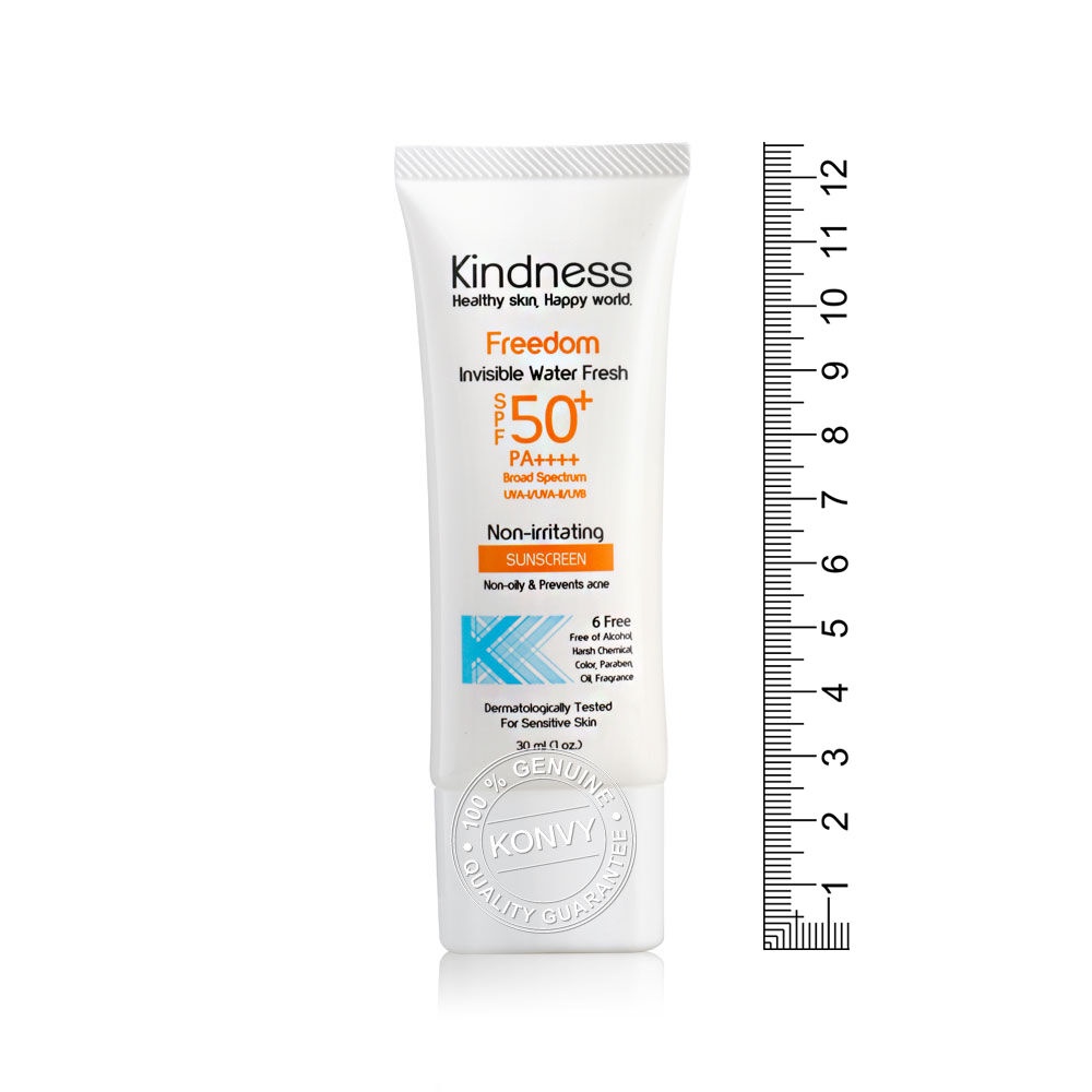Kindness Freedom Invisible Water Fresh SPF50+/PA++++ 30ml. | Shopee ...