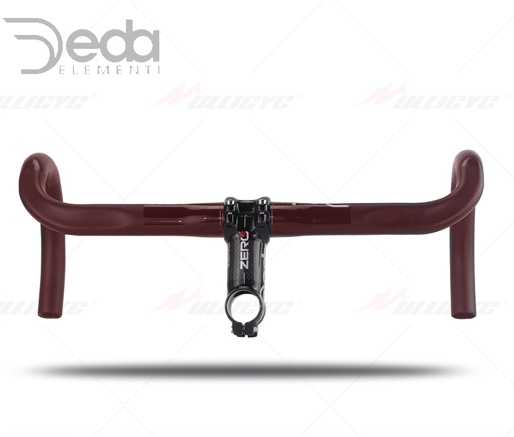 Deda Zero 2 อะไหล่แฮนด์มือจับ โลหะผสมคาร์บอน ผิวด้าน สีขาว ดํา 6 17 องศา สําหรับรถจักรยาน MTB ...