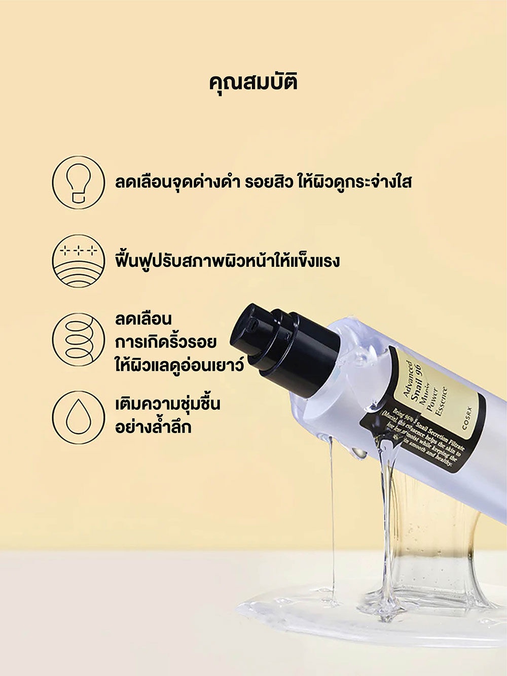 COSRX Advanced Snail Set Advanced Snail 96 Mucin Power Essence 100ml ...