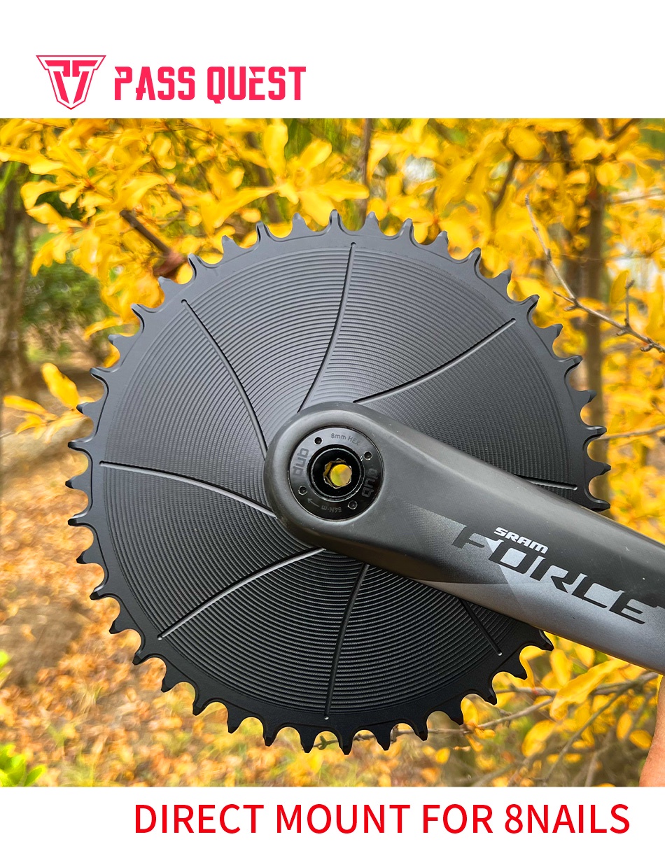 ใบจาน 8 Bolt direct mount offset 3 มม Narrow Wide chainring Sram FORCE ...