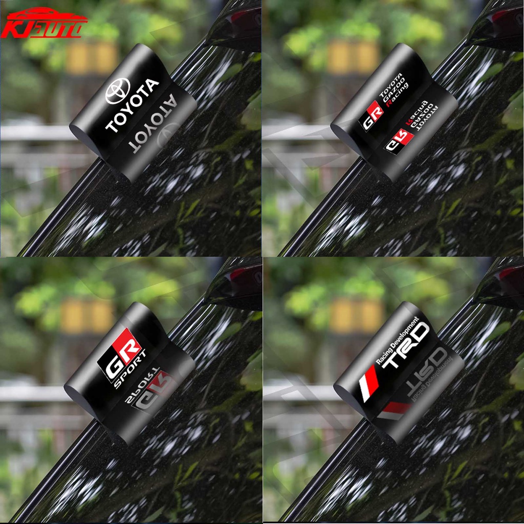 ใหม่ สติกเกอร์ฉลาก PVC ลาย Toyota GR TRD Vios Raize Wigo Rush Wish Corolla Cross Veloz Yaris ...