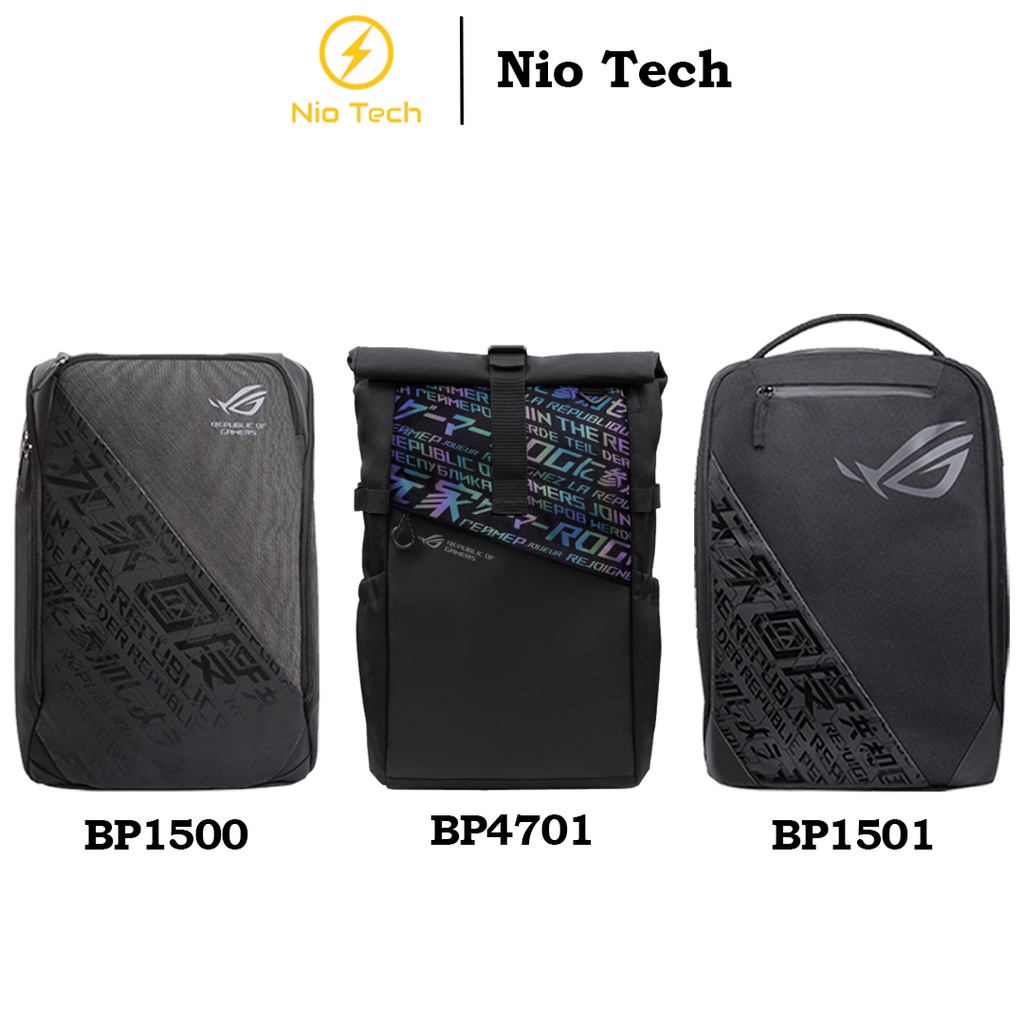 NioTech ROG Gaming Bag 15.6" /17.3" Laptop Backpack BP4071/BP1500 ...