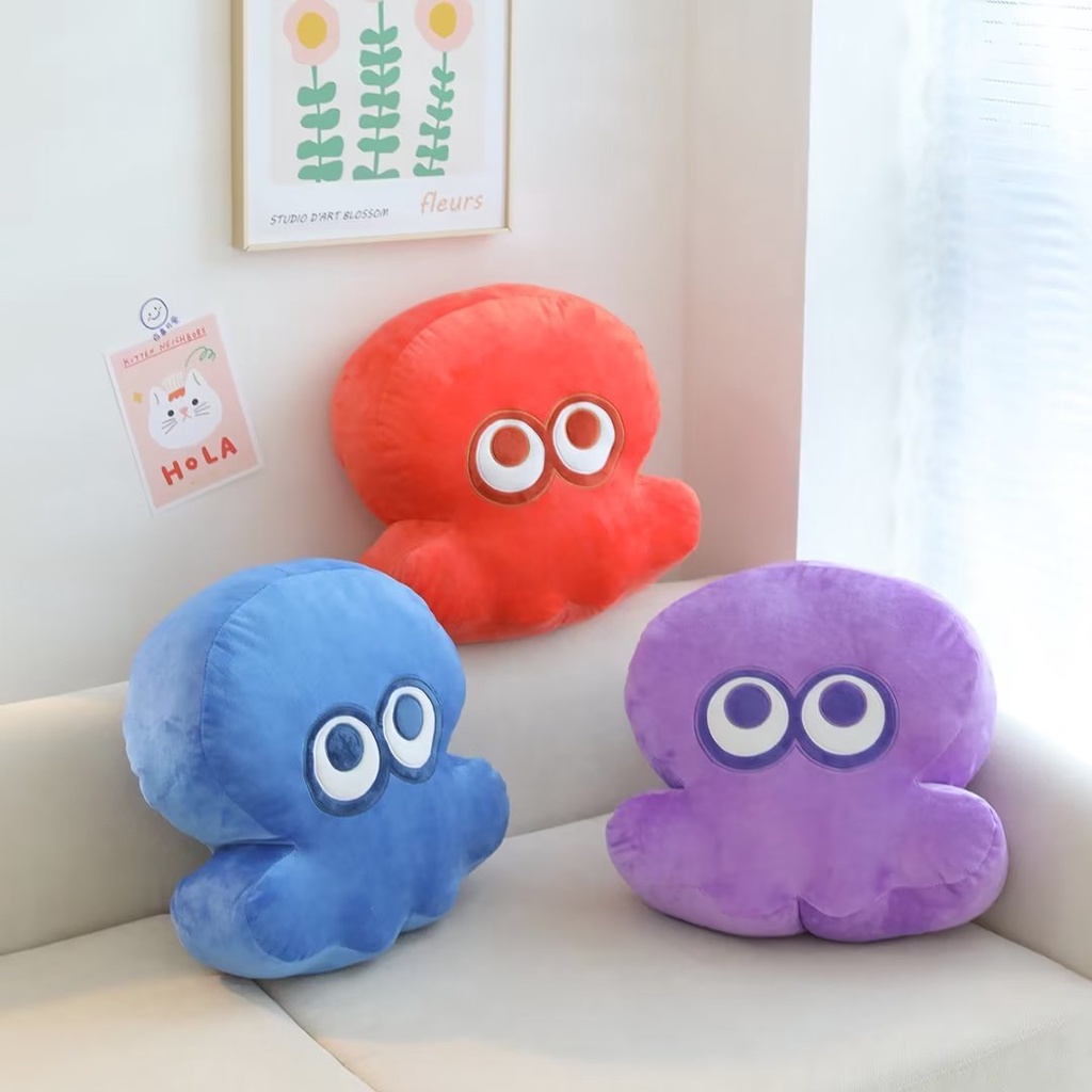Splatoon Octopus Cushion ของเล่นตุ๊กตาน่ารักสําหรับเด็ก | Shopee Thailand