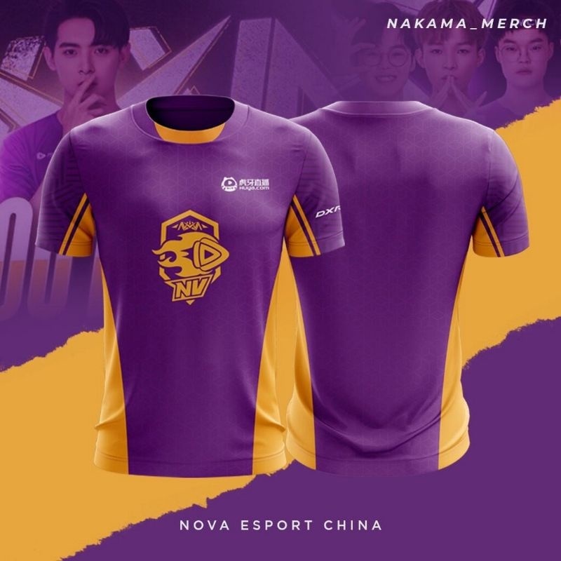 เสื้อกีฬา NOVA JERSEY NOVA ESPORT 2022 | Shopee Thailand