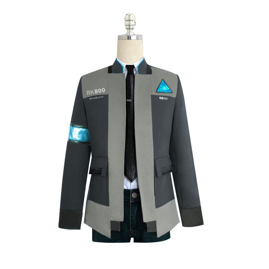 เสื้อแจ็กเก็ตคอสเพลย์ Human Become Detroit: RK800 Connor | Shopee Thailand