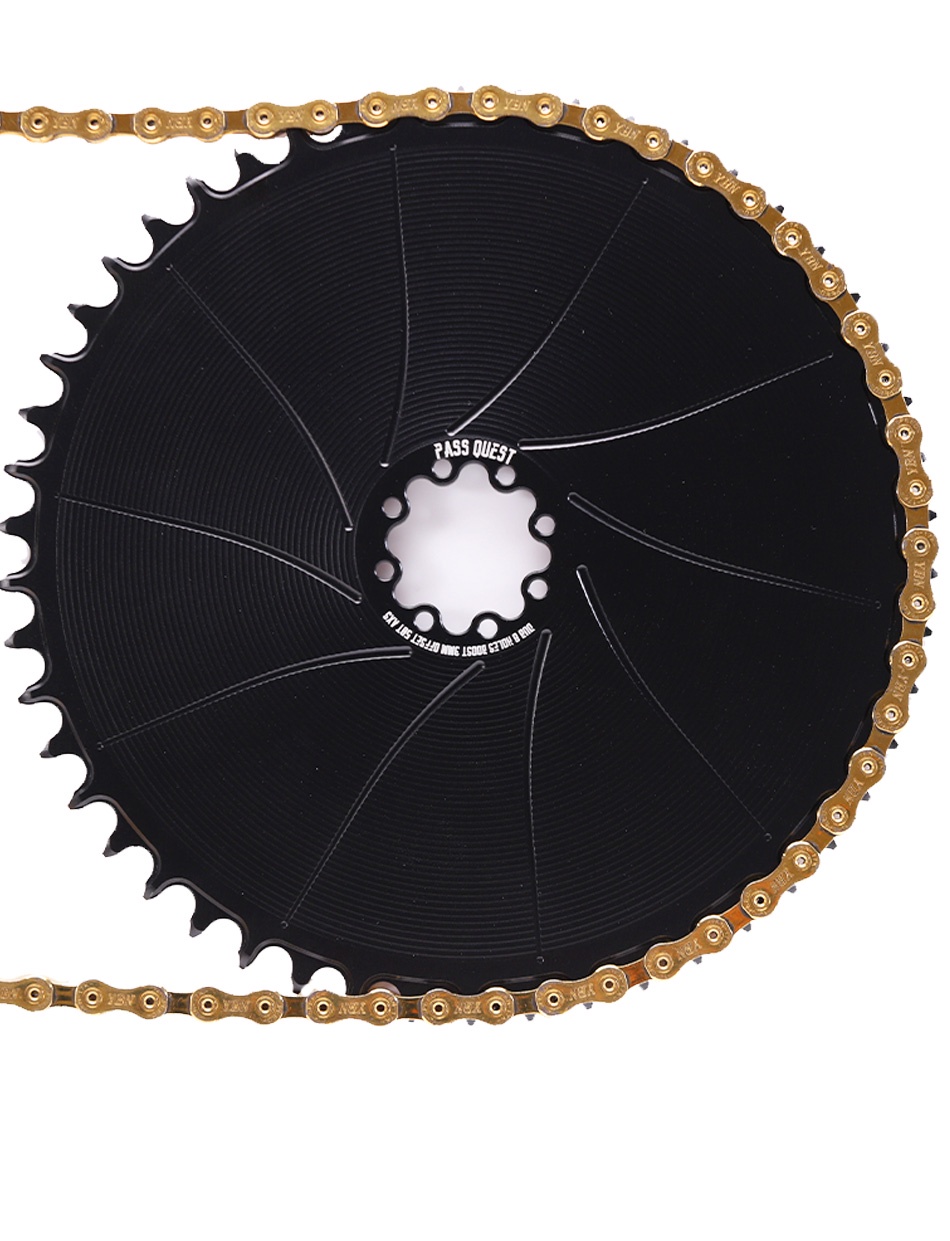 ใบจาน 8 Bolt direct mount offset 3 มม Narrow Wide chainring Sram FORCE ...