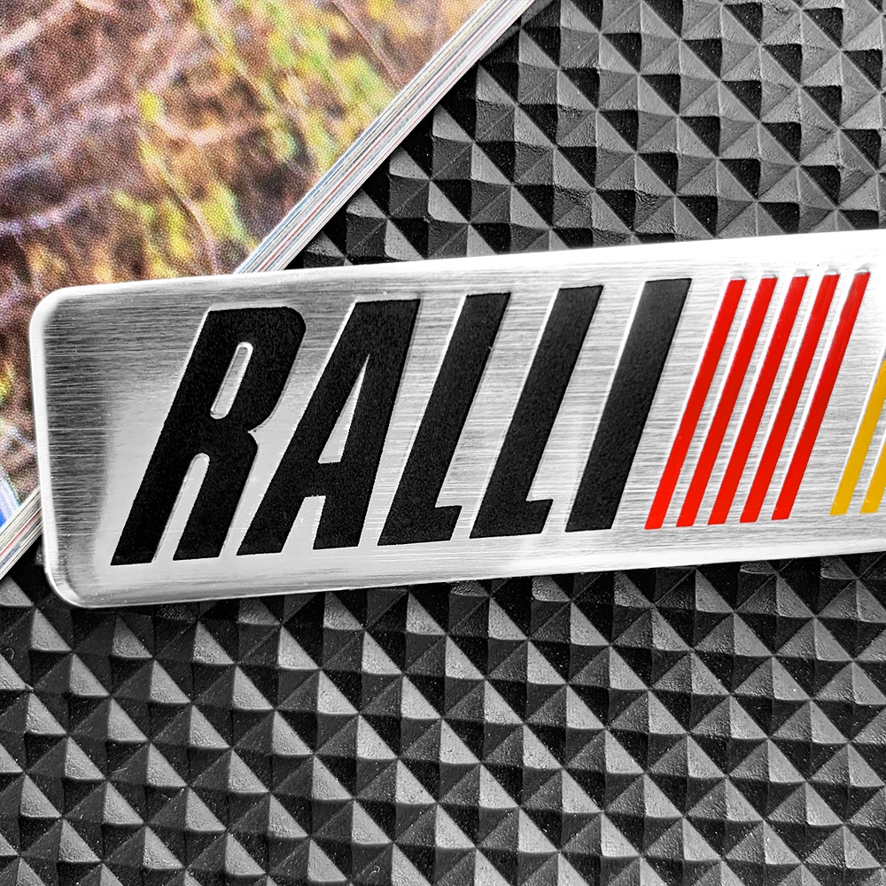Ralliart สติกเกอร์อลูมิเนียม ลายตราสัญลักษณ์ 3D สําหรับติดท้ายรถยนต์ ...