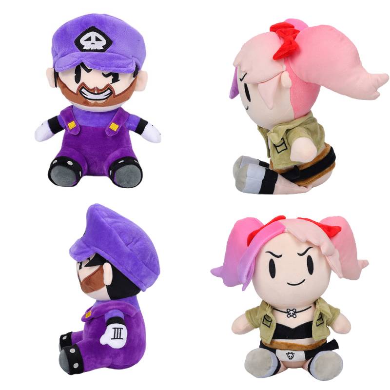 ตุ๊กตาฟิกเกอร์ Smg4 Animated Character Plushie น่ารัก สีม่วง | Shopee ...