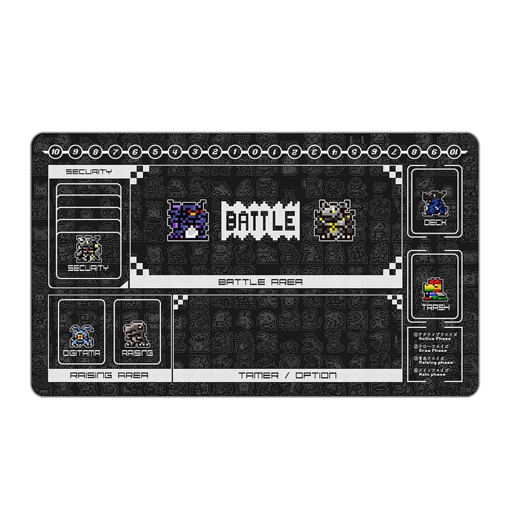 V1 แผ่นรองเมาส์ ลาย Sprites TCG สําหรับเล่นเกม มอนสเตอร์ดิจิทัล VPET ...