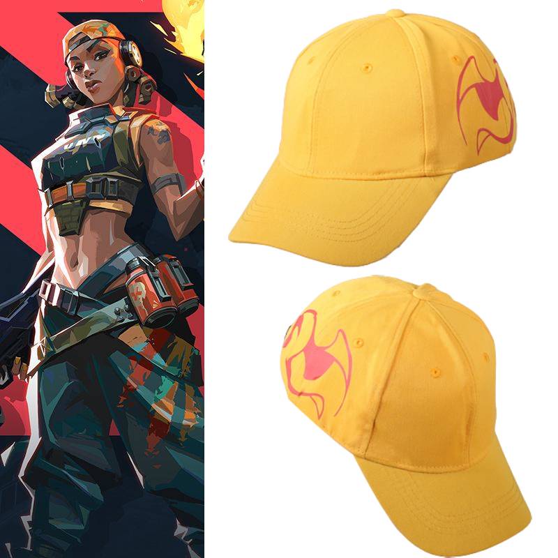 หมวกเบสบอล Raze Valorant สีเหลือง ของขวัญที่สมบูรณ์แบบ สําหรับนักเล่น ...