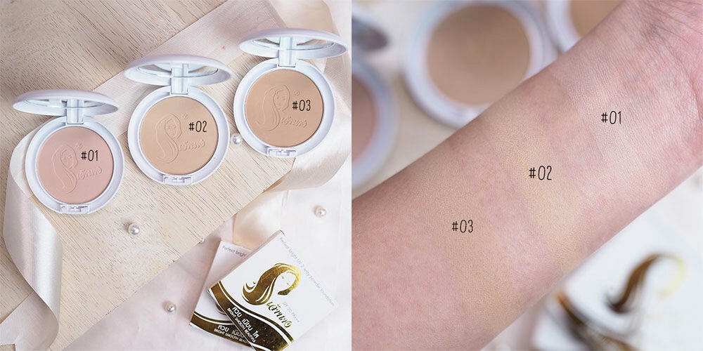 Chaonang Perfect Bright UV 2-way Powder Foundation เจ้านาง แป้งผสมรอง ...