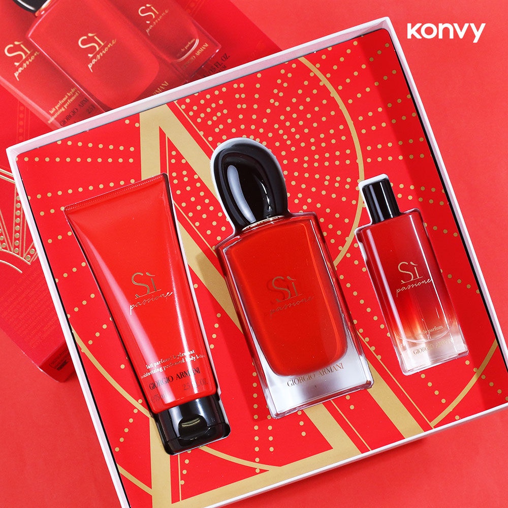 Giorgio Armani Si Passione Set Limited Edition 3Items เซทน้ำหอมผู้หญิง ...