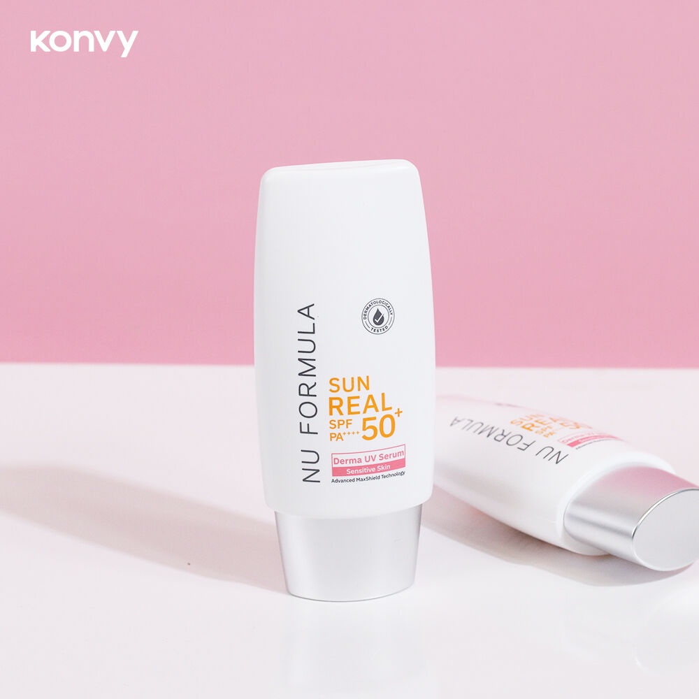 Nu Formula Sun Real SPF 50+ PA++++ นู ฟอร์มูล่า กันแดด [40g x 2pcs ...