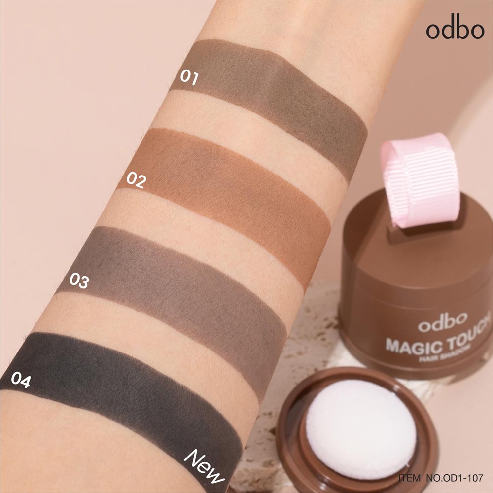 ODBO Magic Touch Hair Shadow 3g โอดีบีโอ เมจิก ทัช แฮร์ แชโดว์. | Shopee Thailand