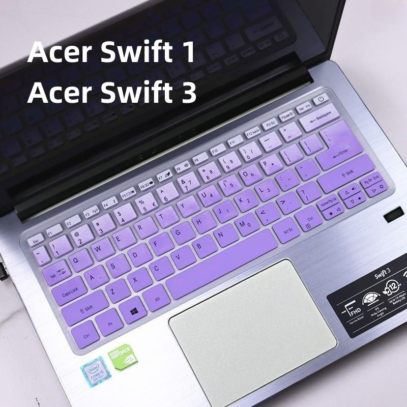 แผ่นซิลิโคนครอบแป้นพิมพ์แล็ปท็อป สําหรับ Acer Swift 1 Swift 3 SF314 SF113 SF114 TR50 SF314-52 ...