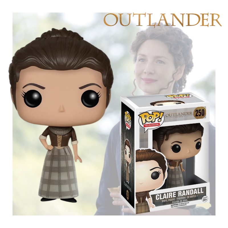 โมเดลฟิกเกอร์ อนิเมะ Funko POP Outlander Claire Randall ขนาด 10 ซม. ...