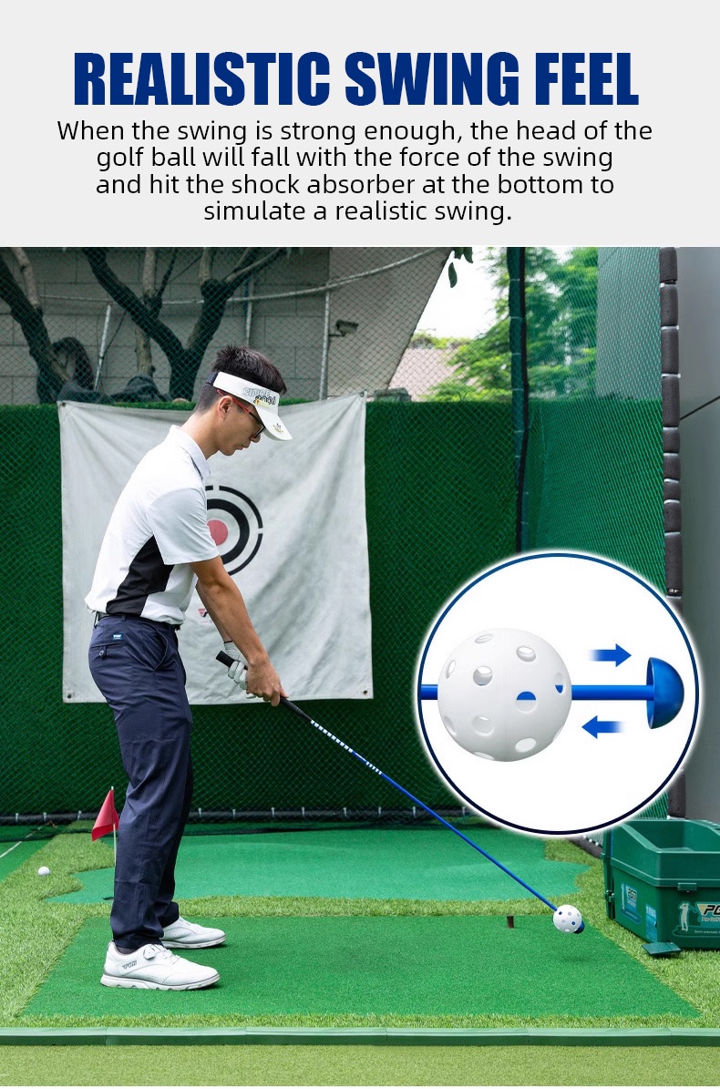 Pgm Golf Swing Stick Sound Training Stick เพิ่ม Swing Speed Delay Lower Release Golf Swing ...