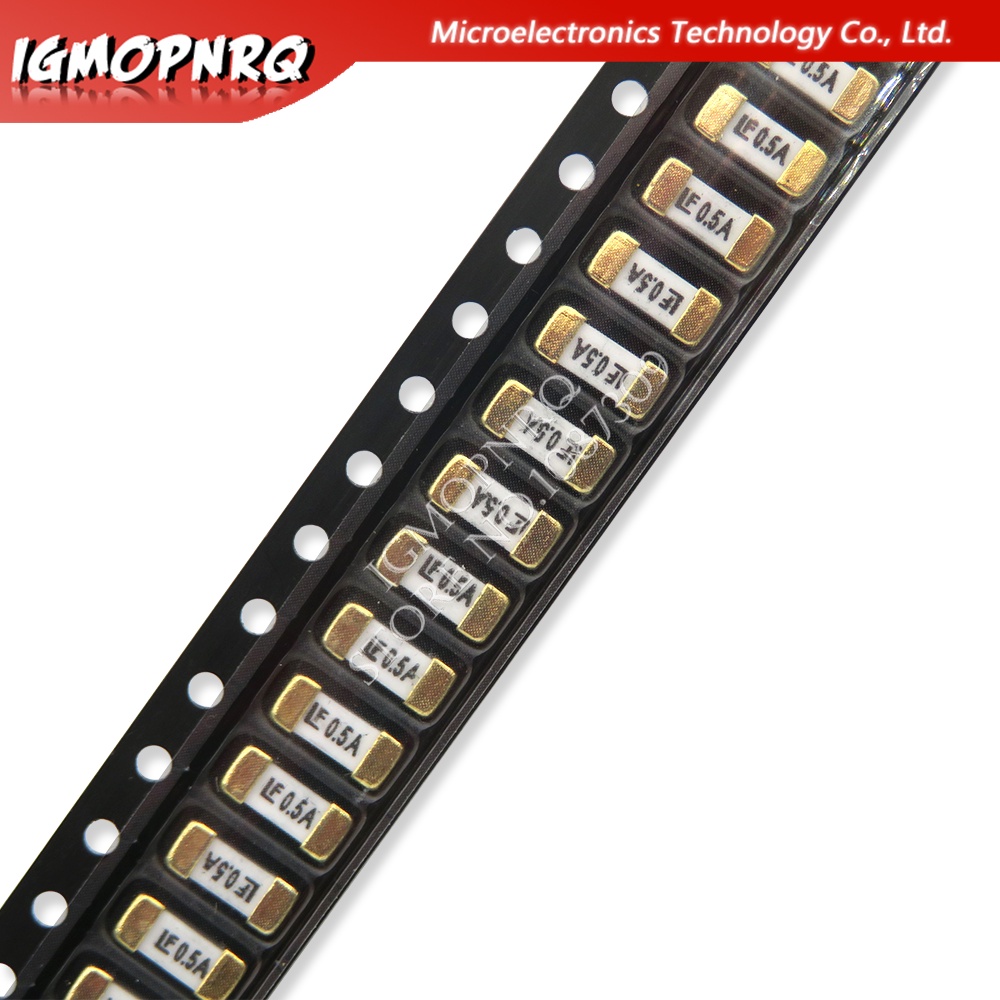 ฟิวส์เป่าเร็ว SMD 1808 AC 0451 0.5A 500MA 1A 2A 3A 4A 5A 6.3A 8A 10A 12A 15A 500MA 750MA สีทอง ...