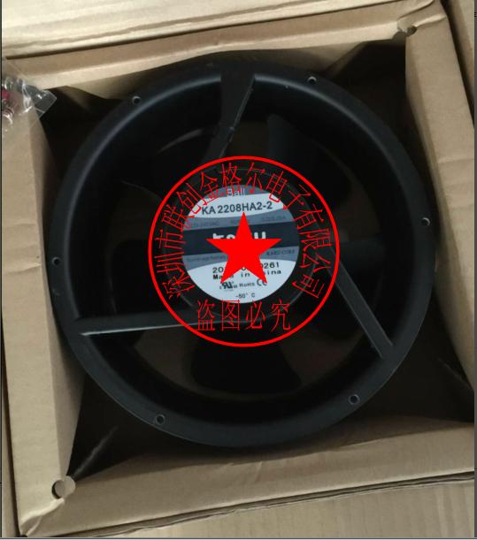 YY ต้นฉบับไต้หวัน 22080 นําเข้าพัดลมโครงอลูมิเนียม SF2208HBL-6 AC220 ...