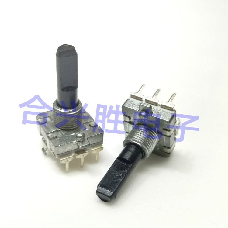 2pcs EC16 ประเภท 360 องศา Rotary Encoder 24 ตําแหน่งปริมาณเสียง Digital Pulse Potentiometer ...