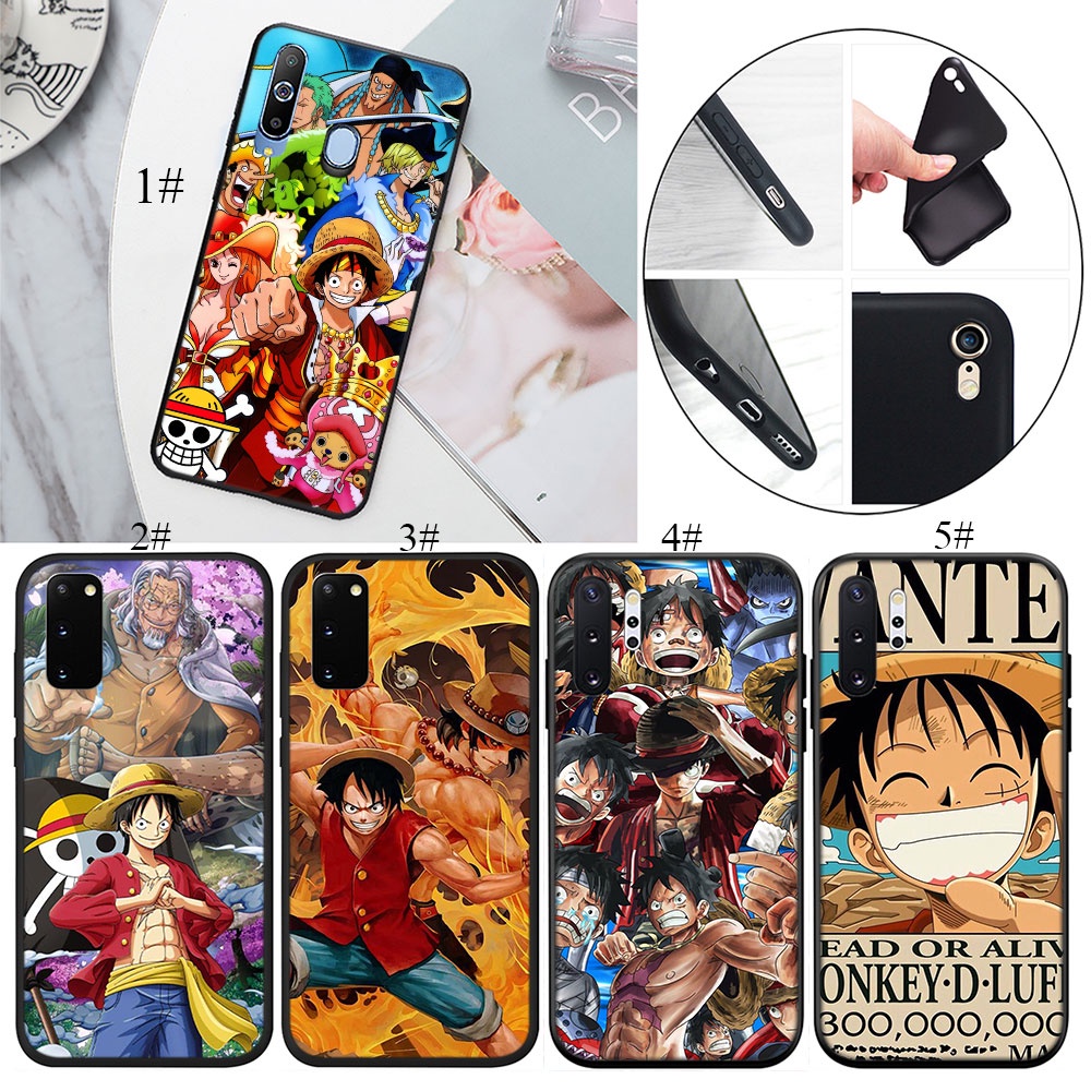 เคสโทรศัพท์มือถือ ลายการ์ตูนอนิเมะ One Piece Luffy สําหรับ Samsung ...