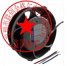 ต้นฉบับเยอรมันนําเข้าพัดลม DC พัดลม 6312/2TDHP 12VDC 41.0W 4 สาย ...