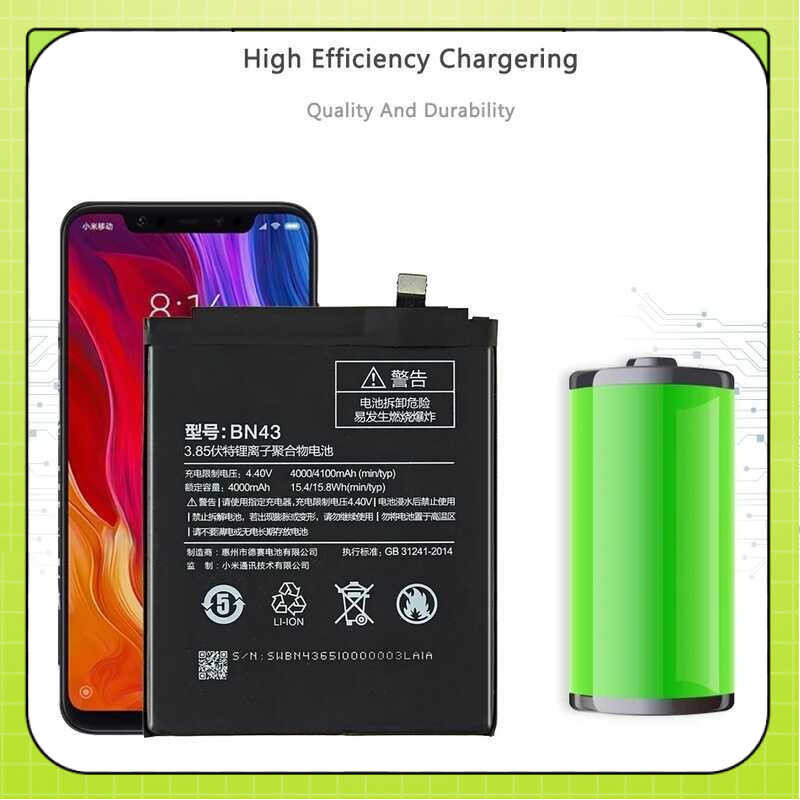แบตเตอรี่ BN43 Xiaomi 4X 3G + 32G / สำหรับ Redmi หมายเหตุ 4 รุ่นทั่วโลก Lianlong 625 4100mAh ...