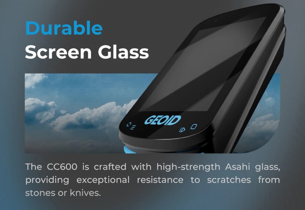 Geoid CC600 สมาร์ทสีสันจักรยานคอมพิวเตอร์กันน้ําไร้สาย GPS Speedometer ...