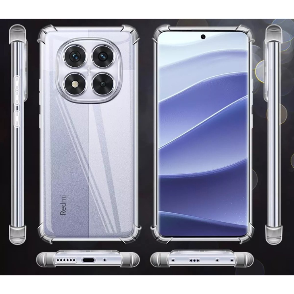 เคสใส กันกระแทก มีทุกรุ่น! สำหรับ Redmi Note14 Note14Pro + 4G/5G 14C A3 A2Plus A1 13C 12C 12 13 ...