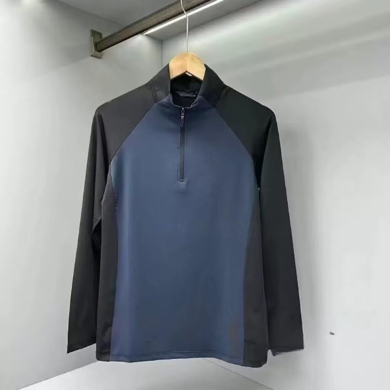 แขนยาวแห้งเร็วเสื้อยืดสําหรับผู้ชายยิมวิ่งออกกําลังกายเสื้อผ้าผู้หญิง ...