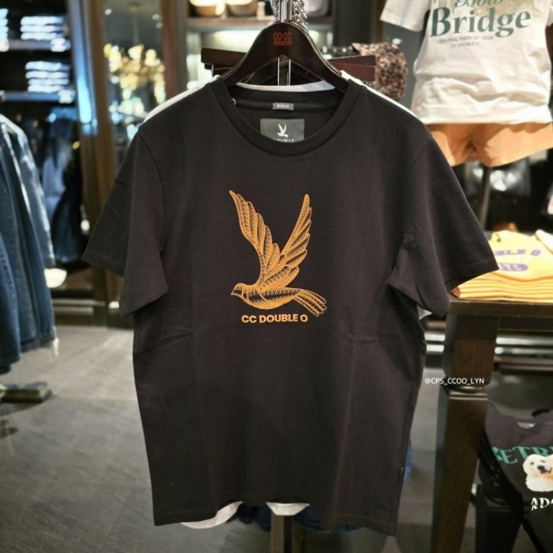 2024 เสื้อยืดกราฟฟิค CC DOUBLE O CCOO ผู้ชาย คอลใหม่ล่าสุด ของแท้% จัด ...
